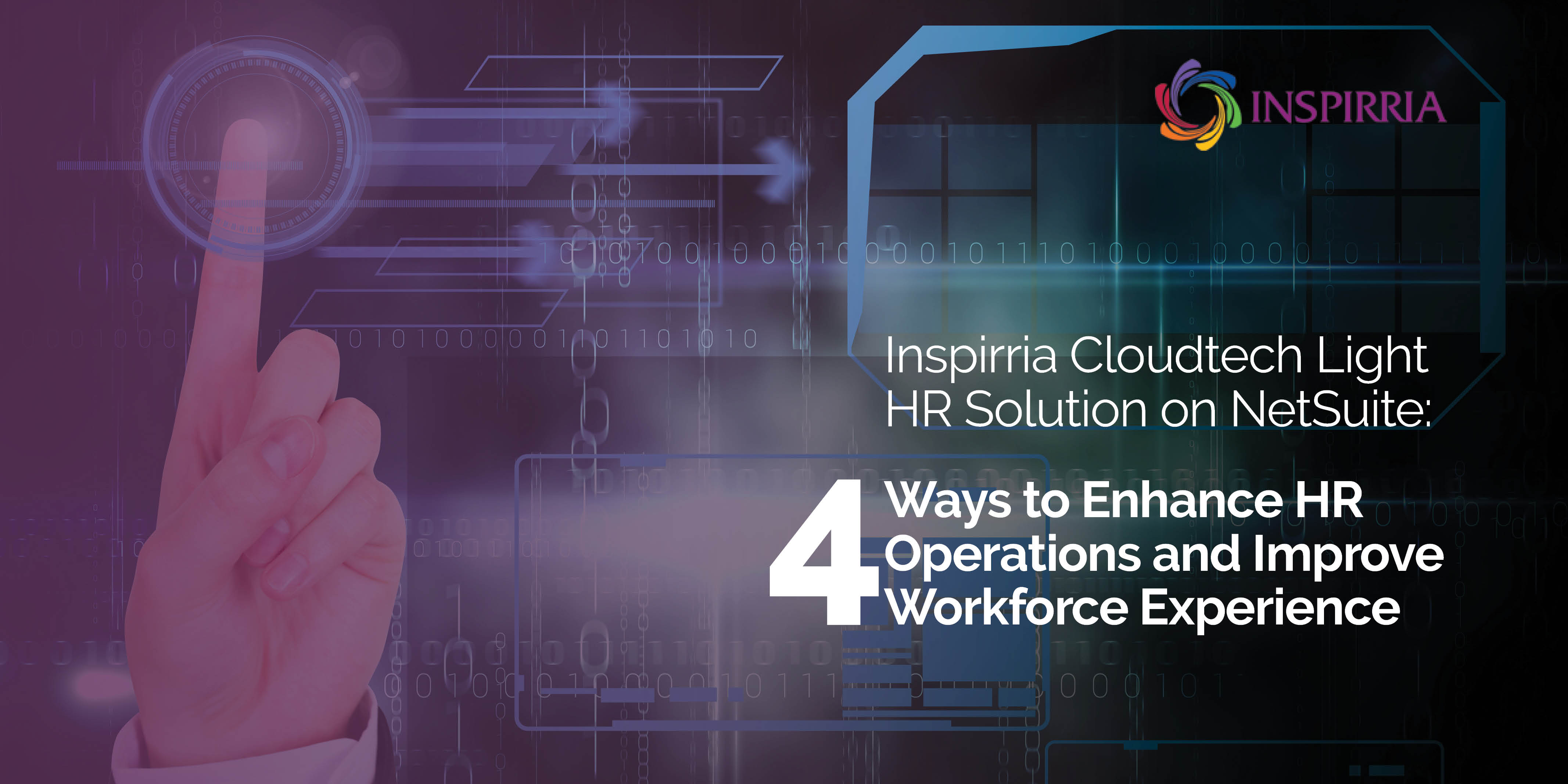 Inspirria Light HR Solution on NetSuite: 4 Ways to Enhance HR Operations and Improve Workforce ...